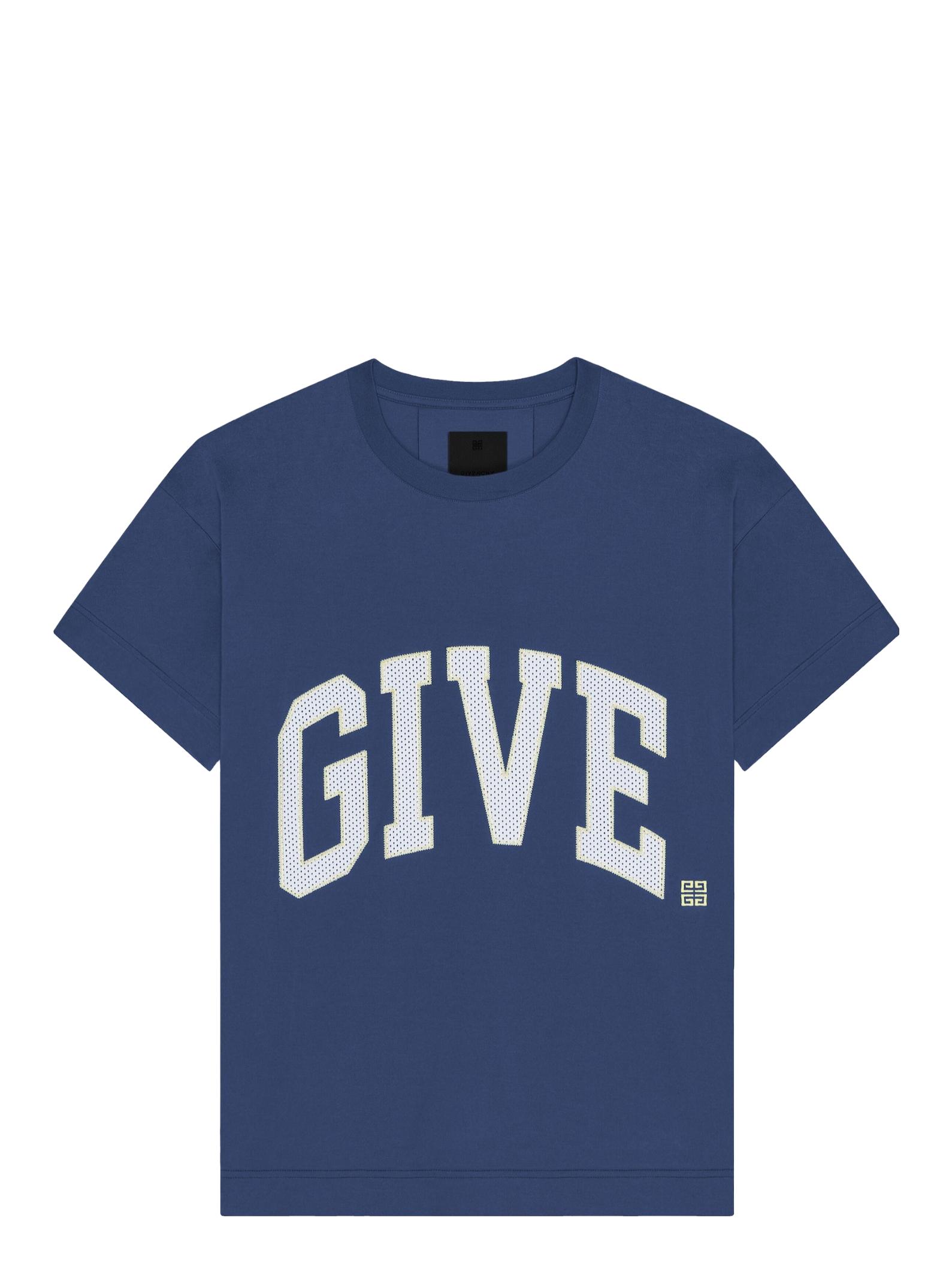 GIVENCHY Givenchy Logo Embroidered Crewneck T-Shirt
